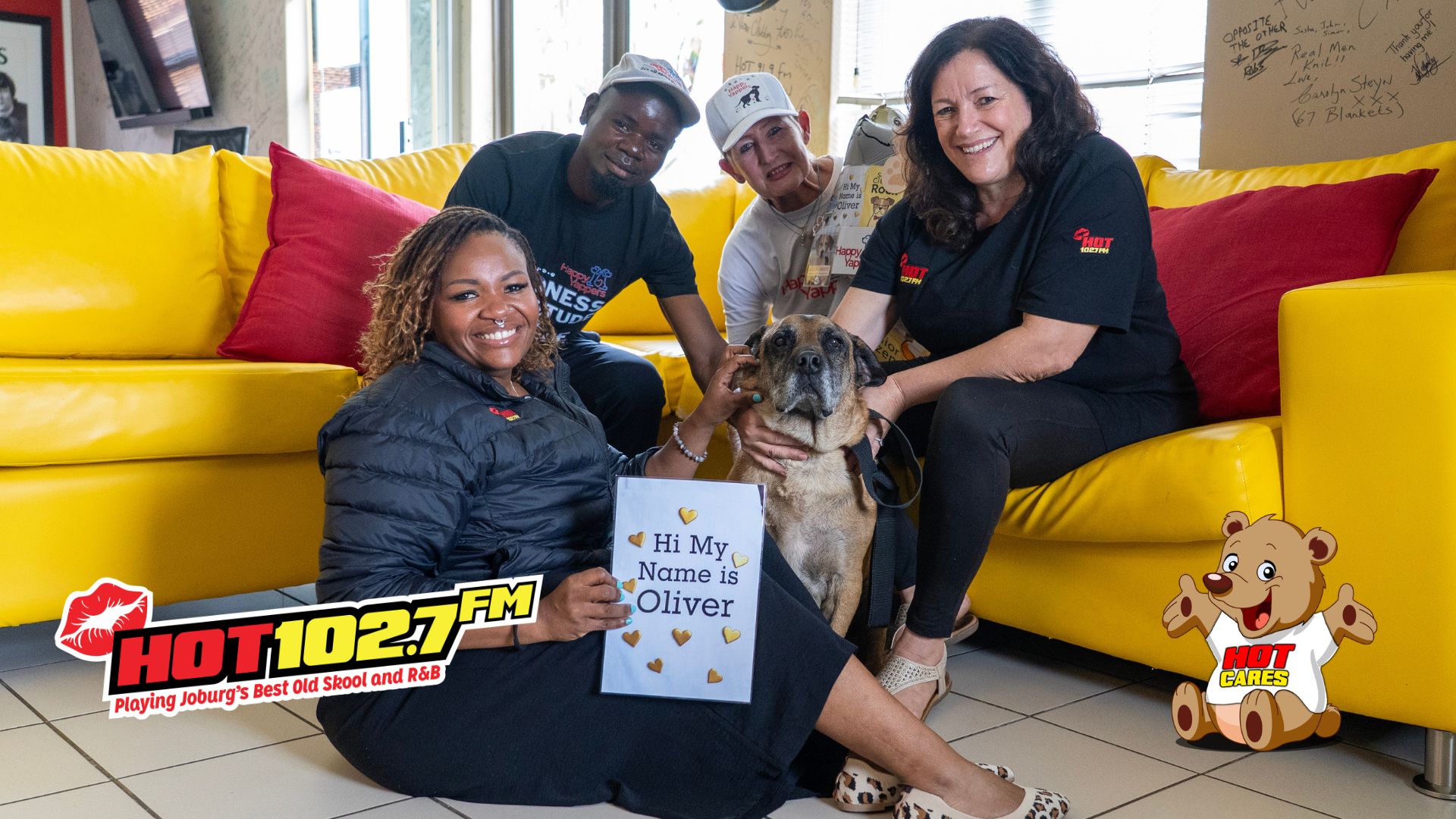 Hot Cares helps Happy Yappers create more second chances for rescued dogs
